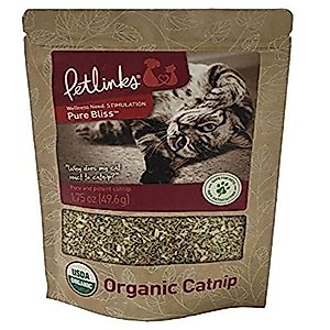 Petlinks Pure Bliss 1.75 oz Organic Catnip