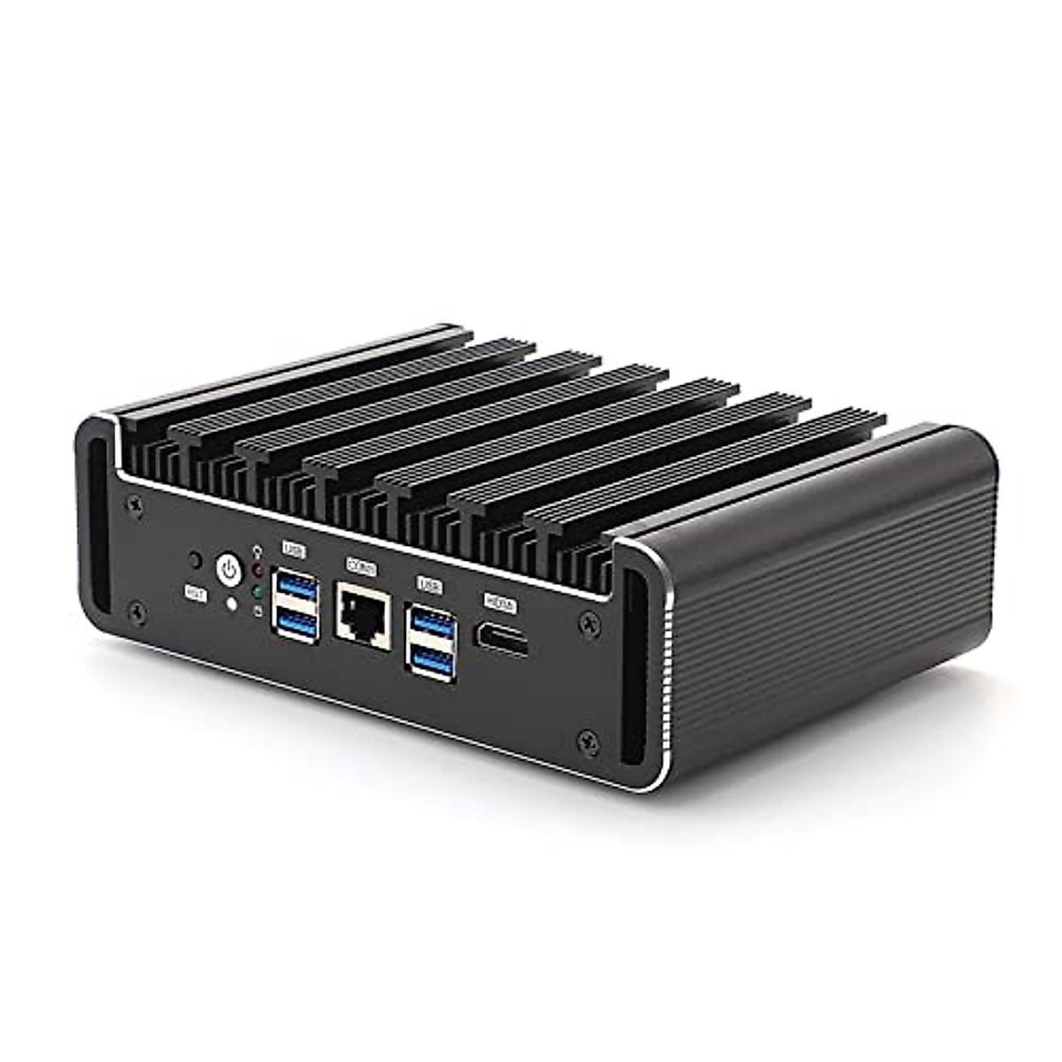 HSIPC 11th Gen i7 1165G7 Firewall Micro Appliance, Mini PC, Nano PC, Router PC(16G 128G) with 6 RJ45, AES-NI, 2.5GBE,HDMI USB3.0 Console,Compatible with Pfsense OPNsense