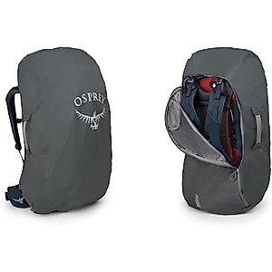 Osprey Farpoint Trek 55L Men's Travel Backpack, Muted Space Blue