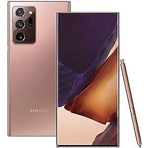 Samsung Galaxy Note20 Ultra (N986B-DS), 5G, International Version (No US Warranty), 256GB 12GB RAM, Mystic Bronze - GSM Unlocked