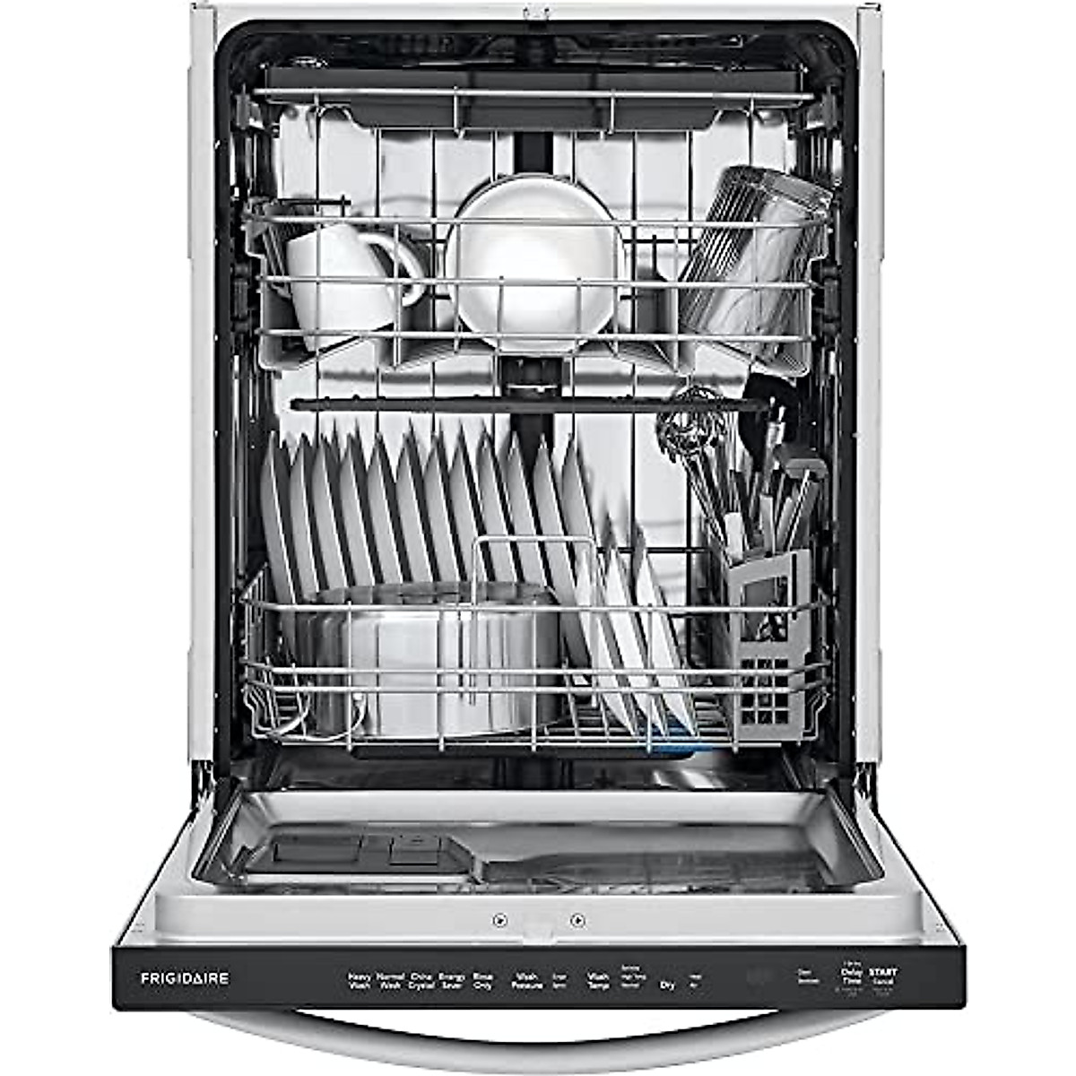 Frigidaire FDSH4501AS 24" Built-In Dishwasher EvenDry ESTAR 5 Cycles
