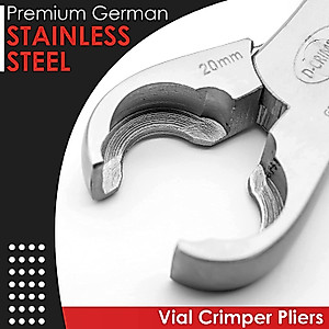 Scientific Labwares Vial Crimper Pliers - Perfect for Sealing Vials and Bottles (20mm)