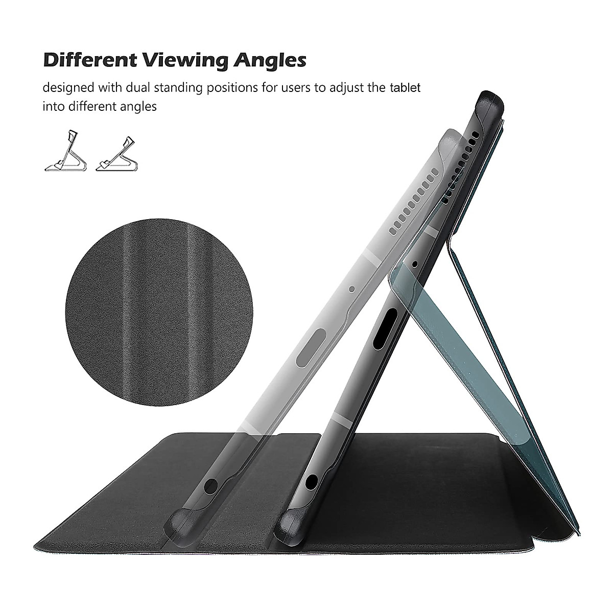 ProCase Galaxy Tab A7 Lite Case 8.7 Inch 2021, Slim Stand Protective Case Folio Cover for Samsung Galaxy Tab A7 Lite Tablet 8.7" SM-T220 T225 T227 -Teal
