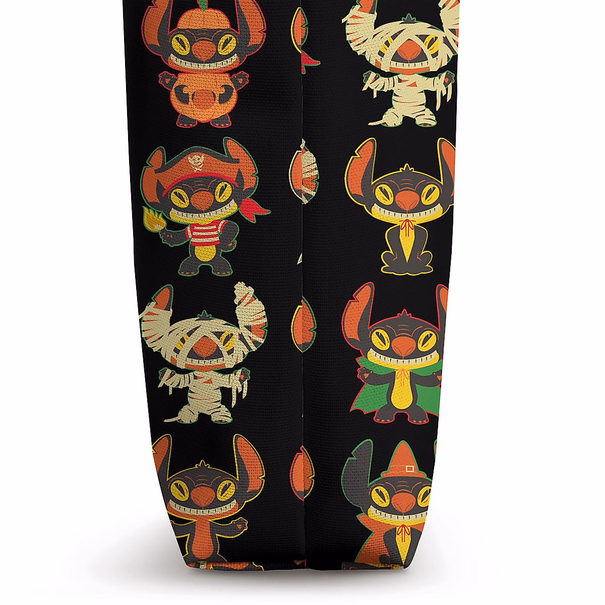 Disney Stitch Plays Dress Up Halloween Tote Bag