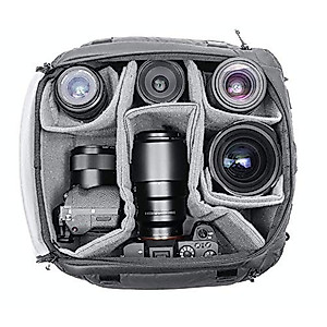 Peak Design Medium Camera Cube compatible with Peak Design Travel Bags (BCC-M-BK-1)