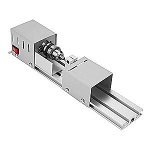 Woodworking Polishing Machine, Rotary CNC Beads Polishing Machine Grinding Lathe DC 24V Jewelry DIY Enthusiasts for DIY Tool Lathe for Table Woodworking Wood