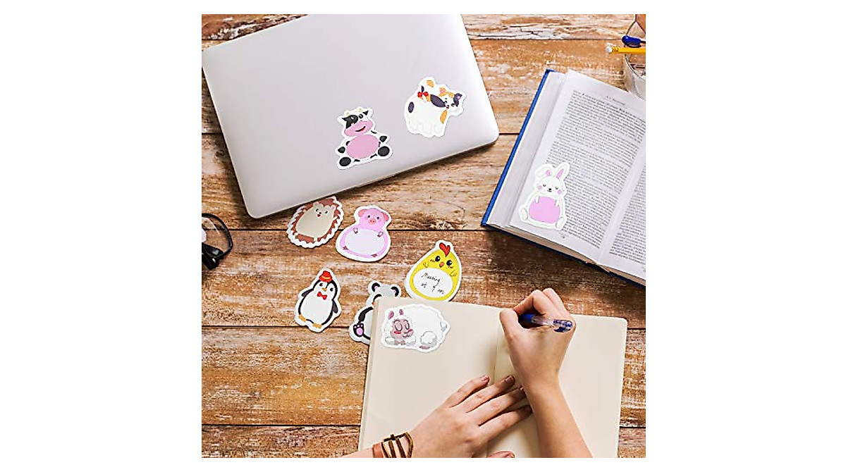 Cute Cartoon Animal Sticky Notes – 30 Sets for Home & Office