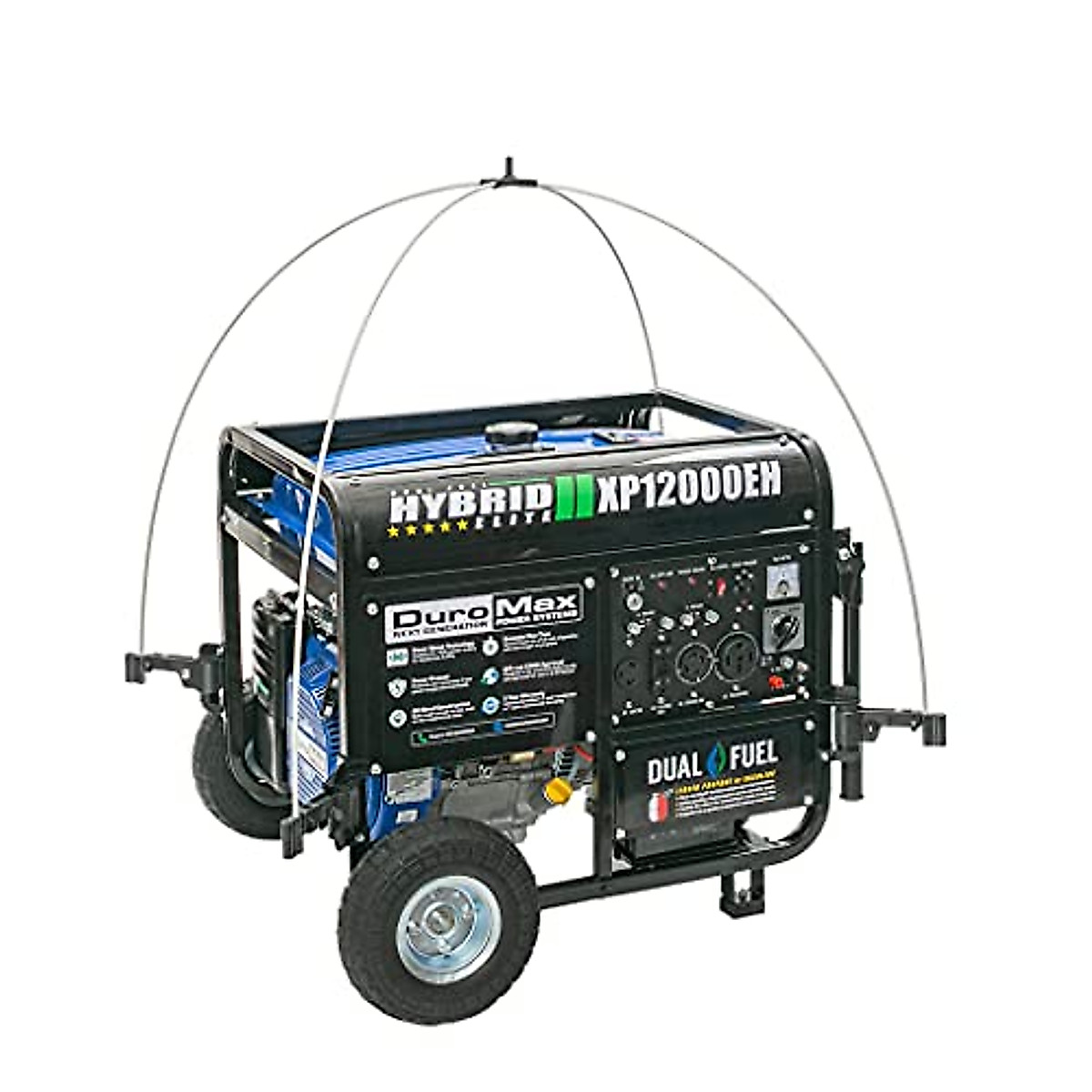 GenTent Generator Running Cover - Universal Kit (Standard, Grey) - for Open Frame Generators