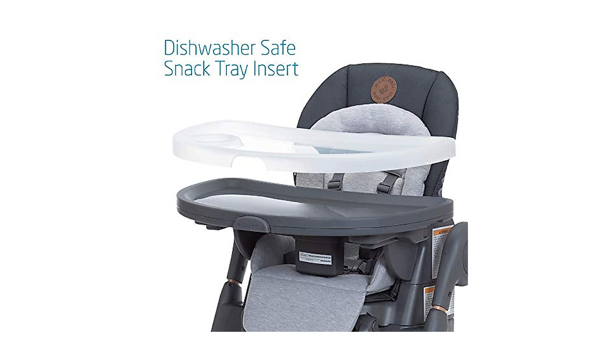 Maxi-Cosi 6-in-1 Minla High Chair for Growing Kids | Essential Graphite