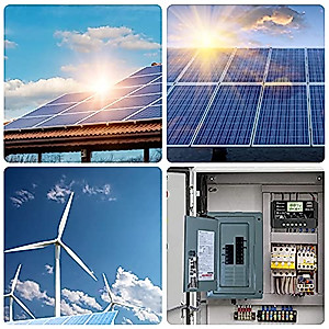 [2022 Upgraded] 2Pcs 30A Solar Charge Controller, 12V/ 24V Solar Panel Regulator with Adjustable LCD Display Dual USB Port Timer Setting PWM Auto Parameter