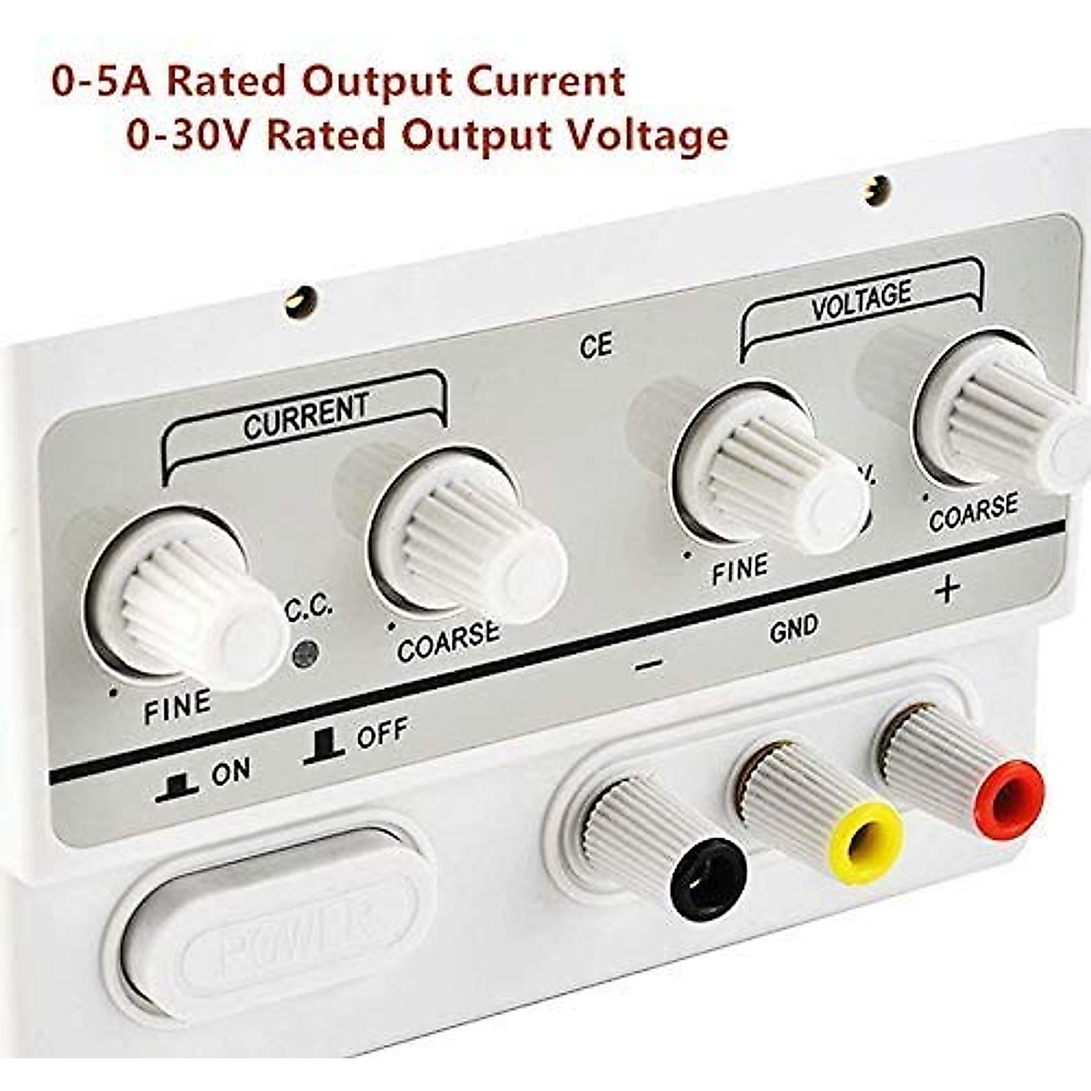 SUNCOO Variable DC Power Supply, Adjustable Switching Regulated Bench Power Supply 30V 5A with Digits Display high-Precision Outputs for Lab/Electronic Repair/DIY/Aging Test, 110v
