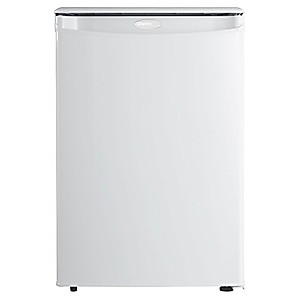 Danby Designer DAR026A1WDD-6 2.6 Cu.Ft. Mini Fridge, Compact Refrigerator for Bedroom, Office, bar, countertop, E-Star Rated in White