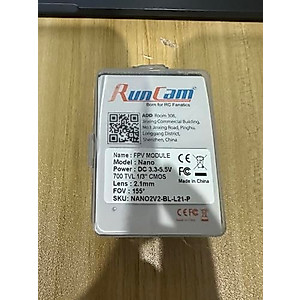RunCam Nano2 FPV Camera 700TVL CMOS NTSC Mini FPV Camera for FPV Drone