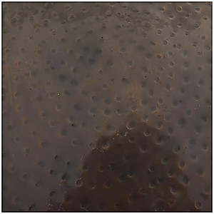 Deco 79 Metal Side End Accent Table Hammered Pedestal End Table, Side Table 19" x 19" x 26", Bronze