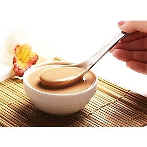 COMIART Stainless Steel Soup Spoon, Coffee Spoon, Table Spoon,Thick Heavy Weight for Home, Kitchen or Restaurant, Set of 6 (Soup Spoon)