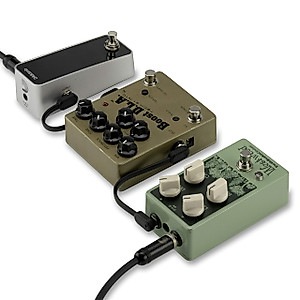 D’Addario Accessories Classic Series Flat Guitar Patch Cables - Guitar Pedal Cable with ¼ Inch Ends - Durable & Reliable - Instrument Cable for Pedalboards - 4in Offset - 2-Pack