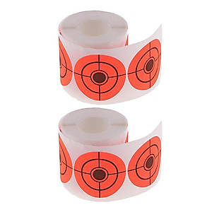 Tongina 500 Pieces High Visibility Targets 2 Target Stickers