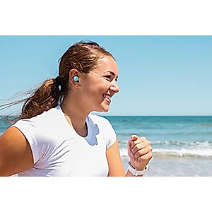 Altec Lansing NanoPods - Truly Wireless Earbuds with Charging Case, TWS Waterproof Bluetooth Earbuds with Touch Controls for Travel, Sports, Running, Working (Charcoal Grey)
