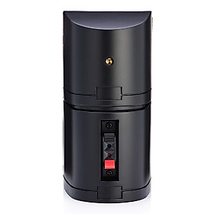 Pure Resonance Audio MC2.5B Dual 2.5” Swiveling Surround Sound Mini Cube Speaker (Pair, Black) (Without Brackets)