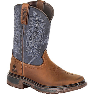 Rocky Kids' Ride FLX Western Boot Size 2(M)
