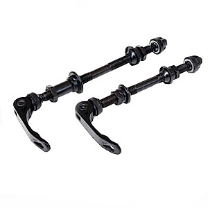 VORCOOL Bike Axle Quick Release Bicycle Hub Front Rear Bicycle Axle Wheel Hub Fit for Road Bike, Mountain Bike, MTB, BMX (1 Pair)