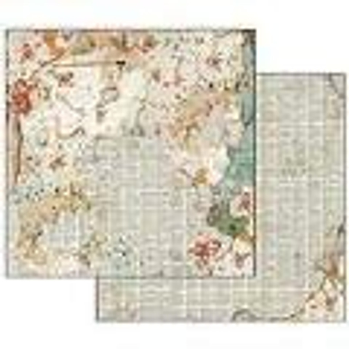 Stamperia Double-sided Paper Pad 12"x12" 10/pkg-time Is An Illusion, 10