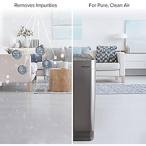 Nuwave OxyPure 5-Pack Genuine Replacement Filters, 1 SS Pre-filter, 1 Ozone Removal Filter & 3 HEPA/Carbon Filters, Made & Sold by Original Manufacturer for OxyPure Models 47001, 47002, 47003, 47004