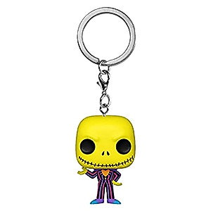 Funko Pop! Keychain: The Nightmare Before Christmas - Jack (Blacklight)