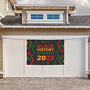 Black History Month 2023 Banner Yard Outdoor Party Congratulations Welcome Home Banners Photography Background Decoration