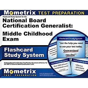 Flashcard Study System for the National Board Certification Generalist: Middle Childhood Exam: National Board Certification Test Practice Questions & ... National Board Certification Exam (Cards)