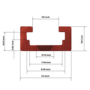 O'SKOOL T-track Intersection Kit with Wood Screw