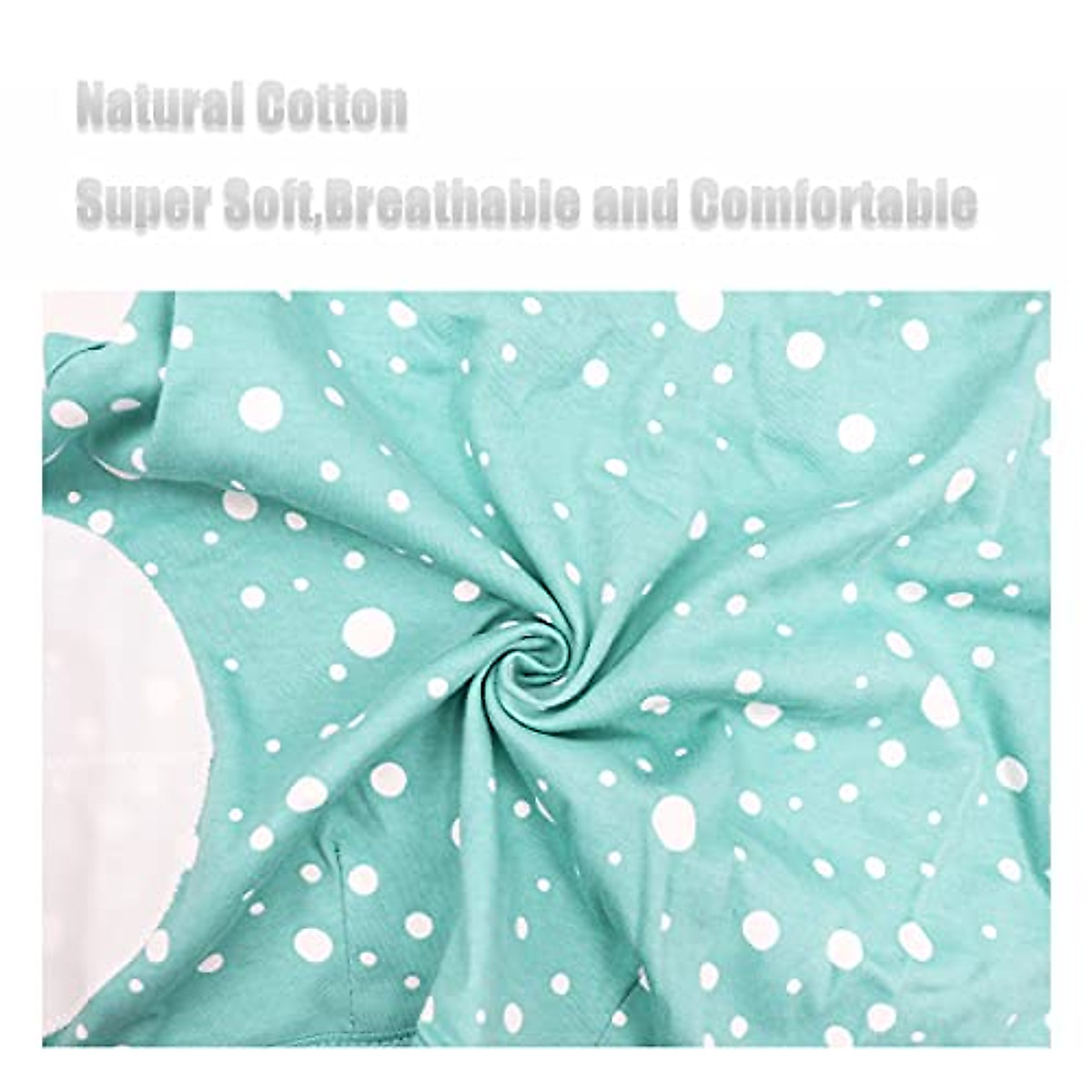 Hooyax Swaddle Blanket for Baby Boys and Girls, Cotton Swaddle Wrap Adjustable Sleep Sack for Newborn Baby, 3 Pack, Pink+Green+Floral Large(3-6 Months)