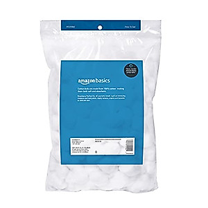 Amazon Basics Cotton Balls, 200 Count (Previously Solimo)