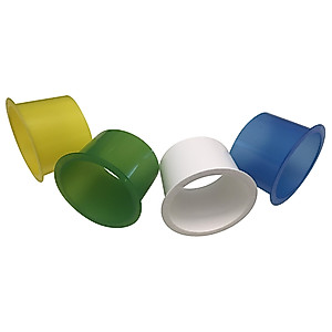 Vacuum Seal/Zip Lock Bag Fill Funnel, 1 Pack (White)