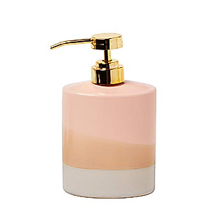 SKL Home Alanya Soap Dispenser, Blush