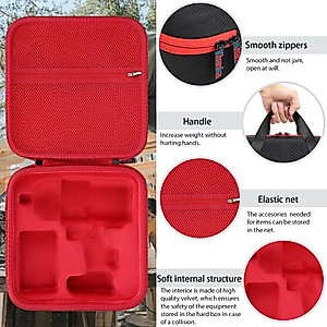 khanka Hard Case Replacement for Milwaukee 2767-20 M18 FUEL High Torque 1/2" Impact Wrench, Case Only