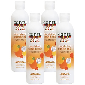 Cantu Care for Kids Nourishing Conditioner, 8 fl oz (Pack of 4)