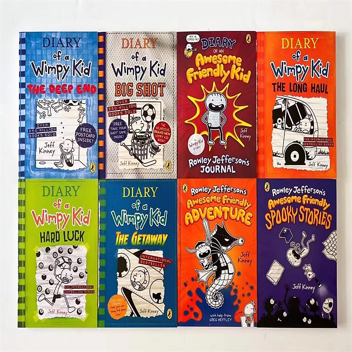 Diary Adventure|Journal of a Wimpy Kid Paperback Box Set (Books 1-22)