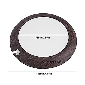 Zerone USB Cup Warmer, Wood Grain Heat Beverage Mug Mat Office Tea Coffee Heater Pad Coffee Milk Tea Water Cocoa Office Desk Home Christmas Birthday Lover