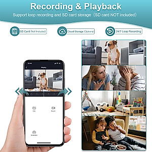 Hidden Camera WiFi USB Charger Spy Camera 5-Port Phone Charger Camera Wireless 1080P HD Security Cameras with Motion Detection, APP Control for Home/Office Surveillance, No Audio