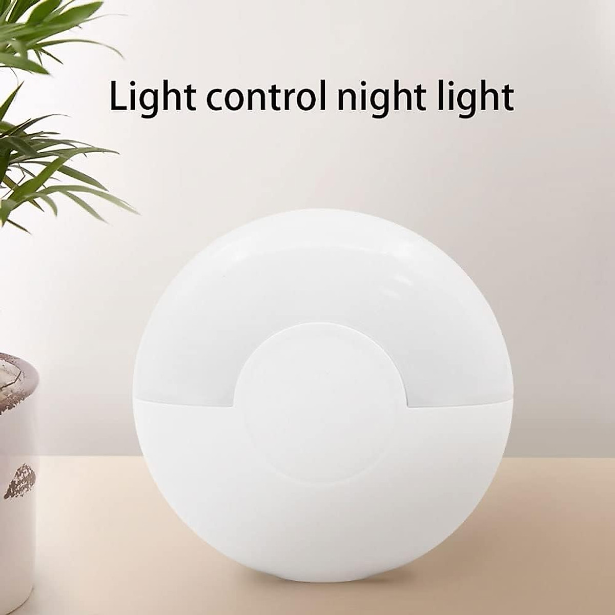 Nightlight,Photosensitive Sensor, White Light, 0.6W, 220V, Suitable for Infants, Children, Children's Rooms, Corridors and Other Scenes (1 Pack)