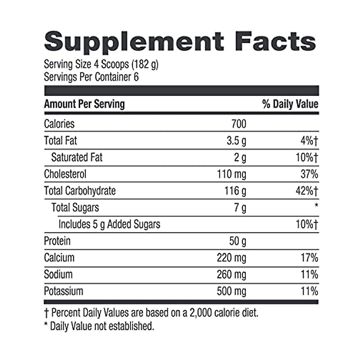 GNC Pro Performance Weight Gainer - Vanilla Ice Cream, 6 Servings, Protein to Increase Mass