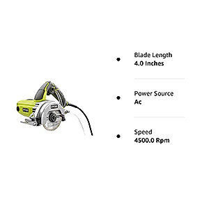 4" Hand-Held AC Tile Saw