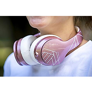 PowerLocus Wireless Bluetooth Headphones, Bluetooth Headphones Over Ear, Super Bass Hi-Fi Stereo, Soft Earmuffs, Foldable Wireless and Wired with Mic for Cell Phones, Online Class, Home Office, PC,TV