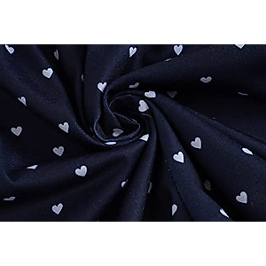 YIJIU Womens Pajamas Shorts Set Short Sleeve Tops with Pants Summer 2 Pieces Sleepwear Lounge Sets,Black Love,S