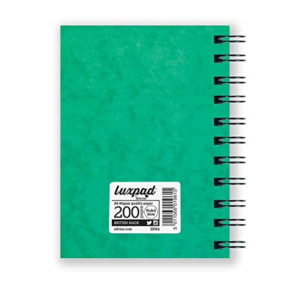 Silvine Girls' Single, Green, A6