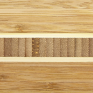 Totally Bamboo Aruba Bamboo Serving and Cutting Board, 12-1/2" x 8"