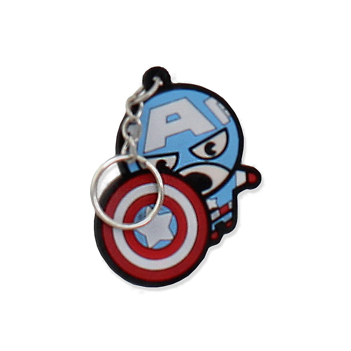 Marvel Kawaii Boys 16" Backpack 5 piece School Set (One Size, Blue)