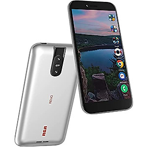 RCA Reno Smartphone, 4G LTE, 16GB+2GB RAM, Android 11, Silver, Unlocked