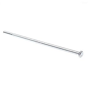 Prime-Line 9058821 Hex Bolts, 1/4 In.-20 X 8 In., A307 Grade A Zinc Plated Steel (10 Pack)